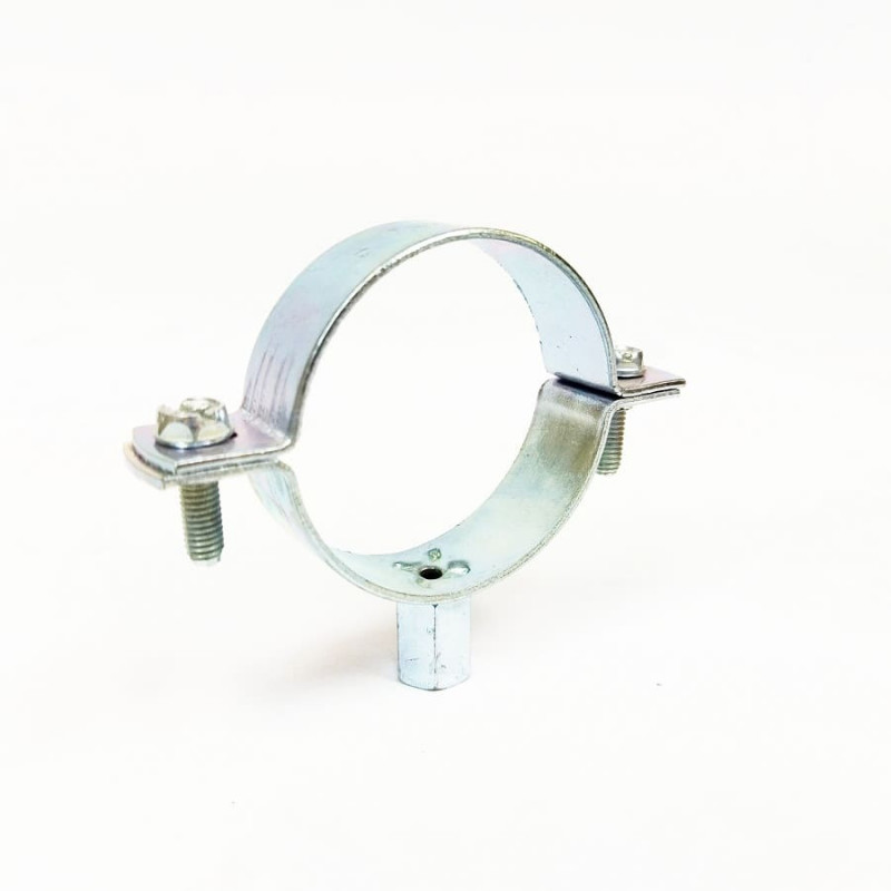 Abrazadera inox 60mm para tornillo