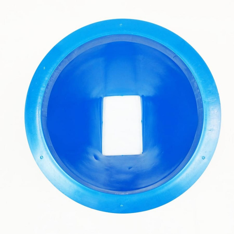 Cono silo reversible azul con arandela