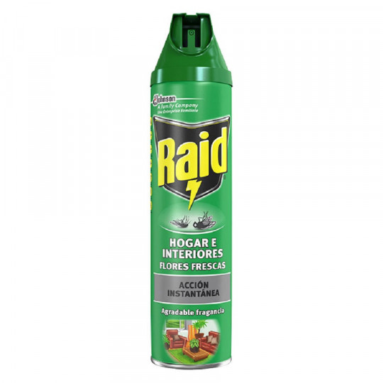 Raid aerosol hogar e interiores 600ml