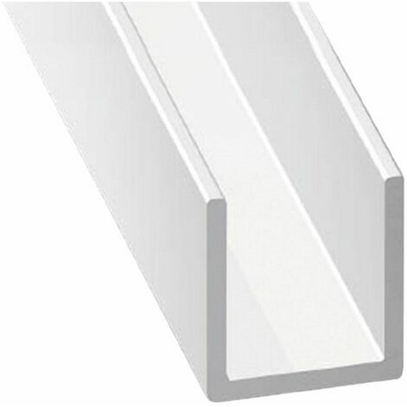 Perfil "U" pvc blanco 35MM